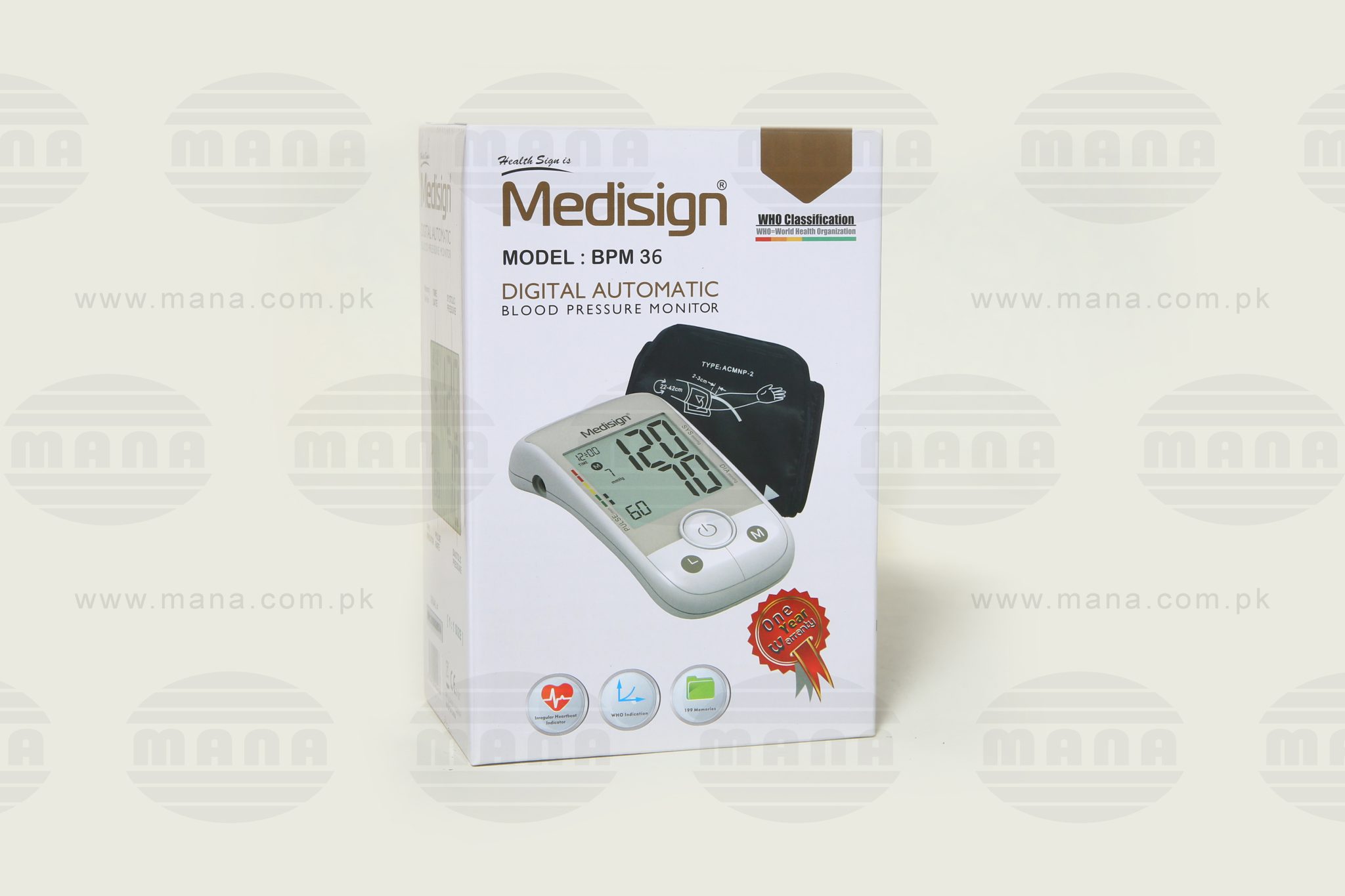 Digital Blood Pressure Monitor BPM 36 - Medisign - Medisign